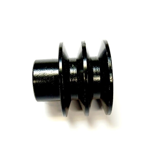 Шкив 2 ручейка, 20 х 54 для оси 51мм