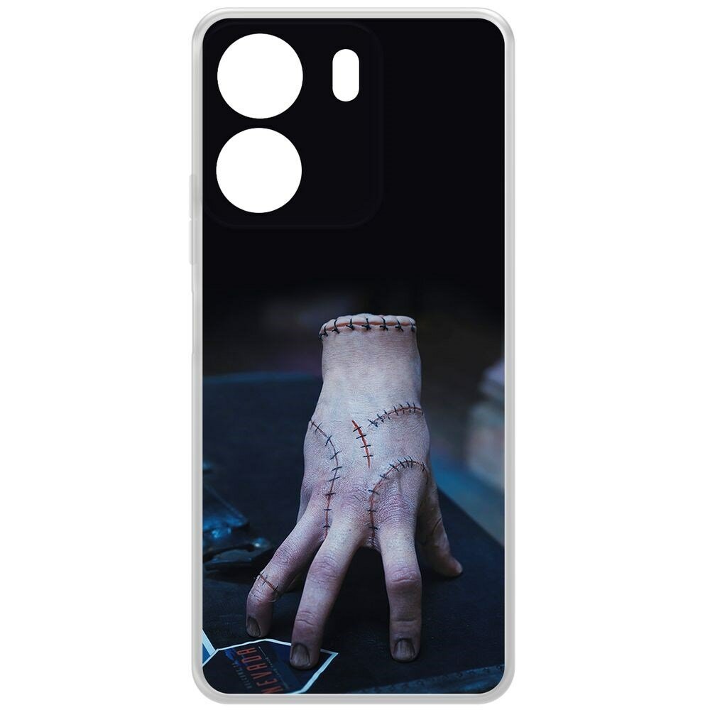 Чехол-накладка Krutoff Clear Case Уэнсдей Аддамс - Вещь для Xiaomi Redmi 13C