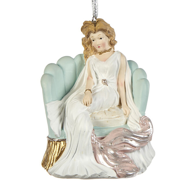 Елочная игрушка Русалочка Бушра - Mer Fabuleuse 11 см, подвеска, Goodwill (Гудвилл), D45152-1