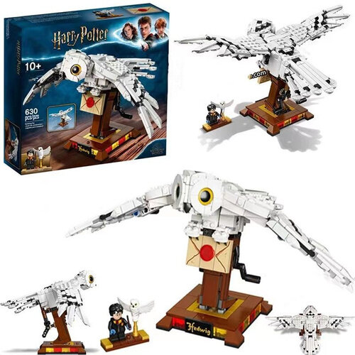 Конструктор Гарри Поттер "Сова Букля" Деталей в наборе:630 / Конструктор Гарри Поттер набор "Букля" 630 деталей 2 фигурки