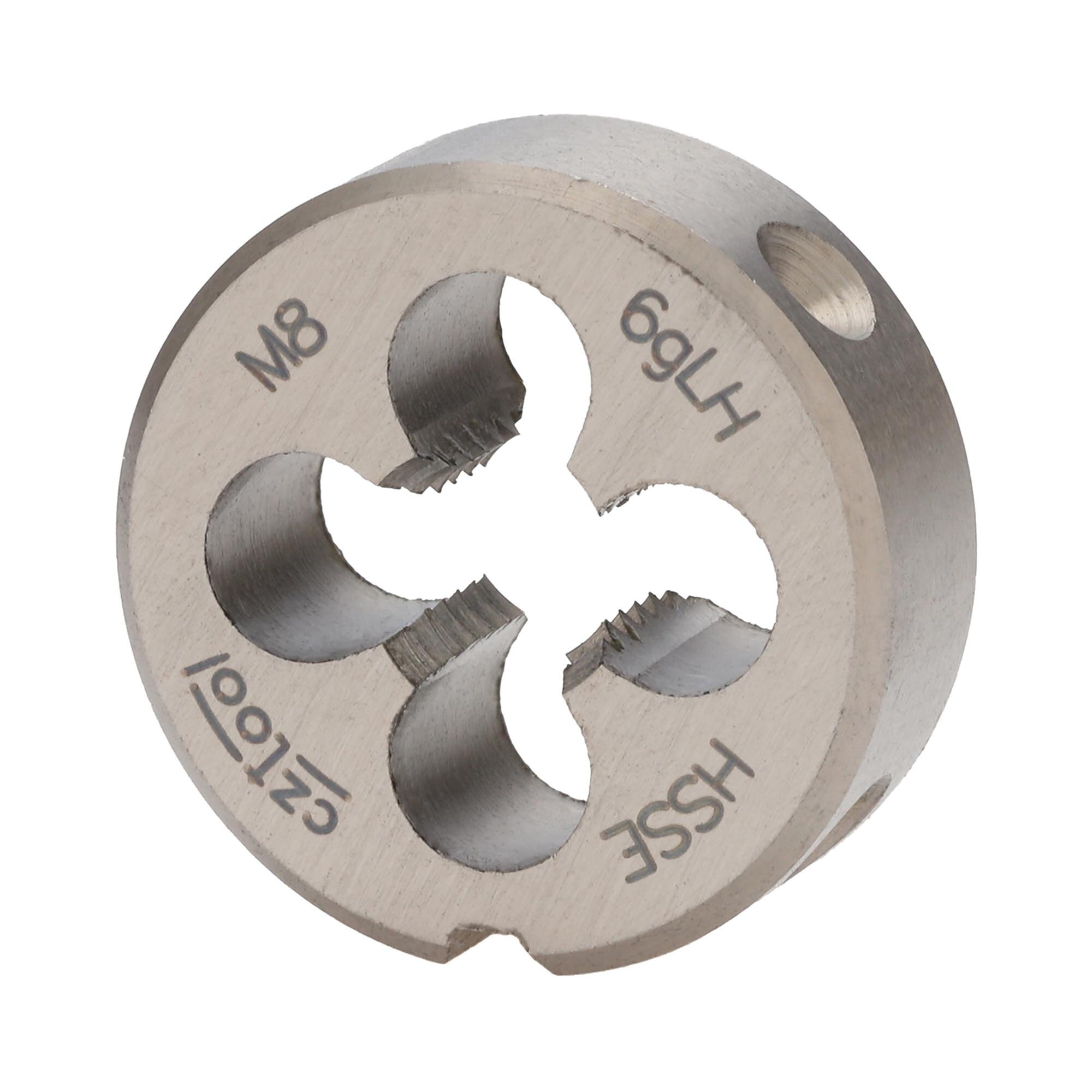 Плашка левая Bucovice Tools М8х1,25 HSSE-VA DIN EN 22568 6g 25х9мм 291080