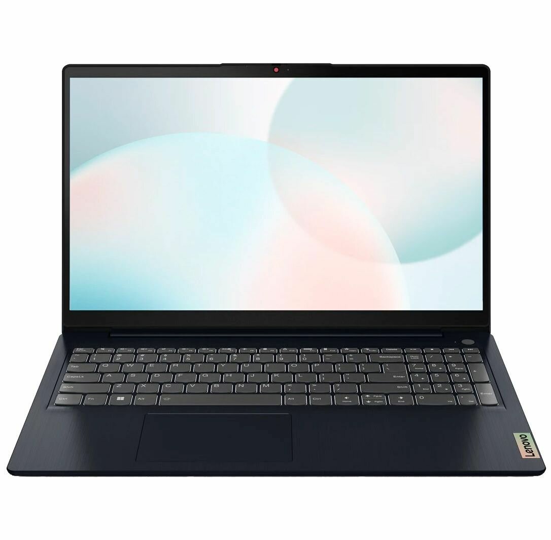 Ноутбук Lenovo IdeaPad 3 15ABA7, 15.6" (1920x1080) TN, AMD Ryzen 7 5825U, 8GB DDR4, 256GB SSD, Radeon Graphics, Без ОС, синий (82RN008LRK)
