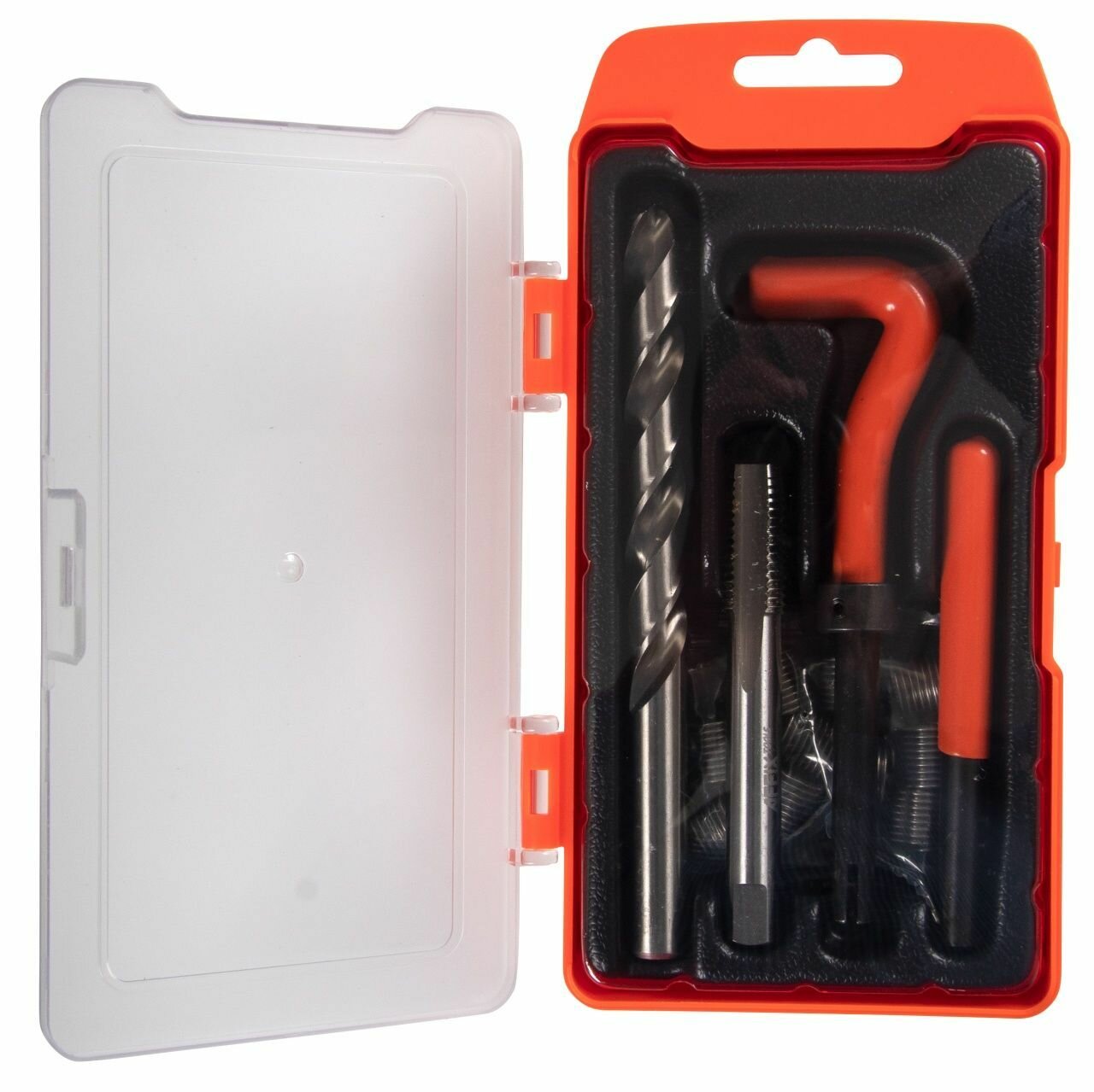 Набор для восстановления резьбы AFFIX М12x1,75, 15 предметов, кейс AF35212175C