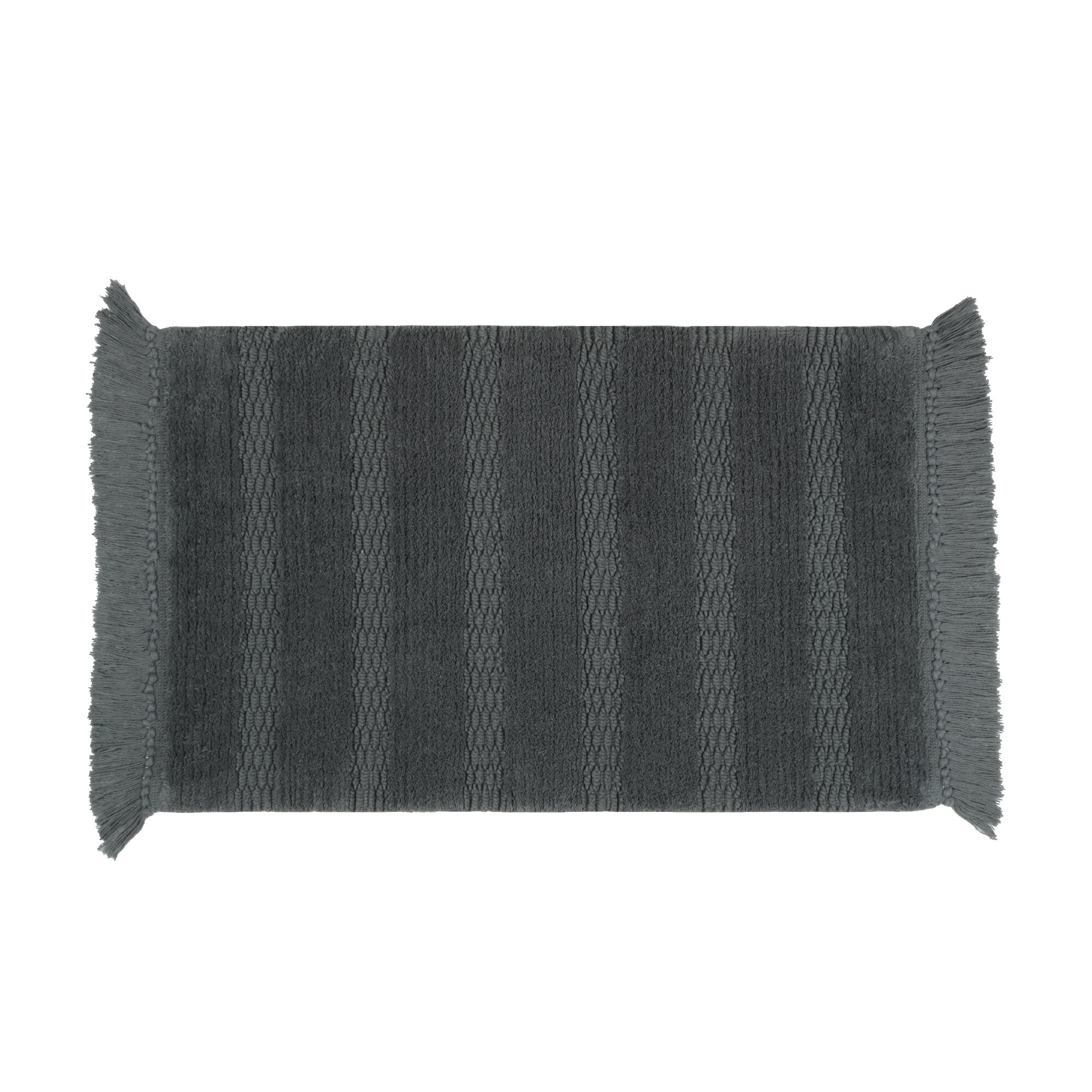 Коврик для ванной 1-ый Fixsen SANDAL,  FX-8020K, серый, 50х80см