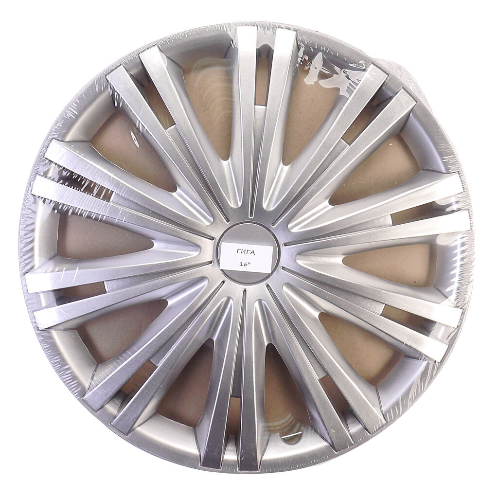 Колпак колеса R-16 серый гига комплект 4шт.