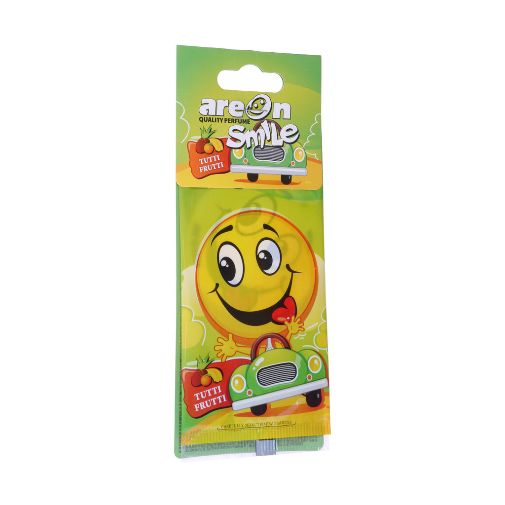 Ароматизатор подвесной пластина (тутти-фрутти) Smile AREON