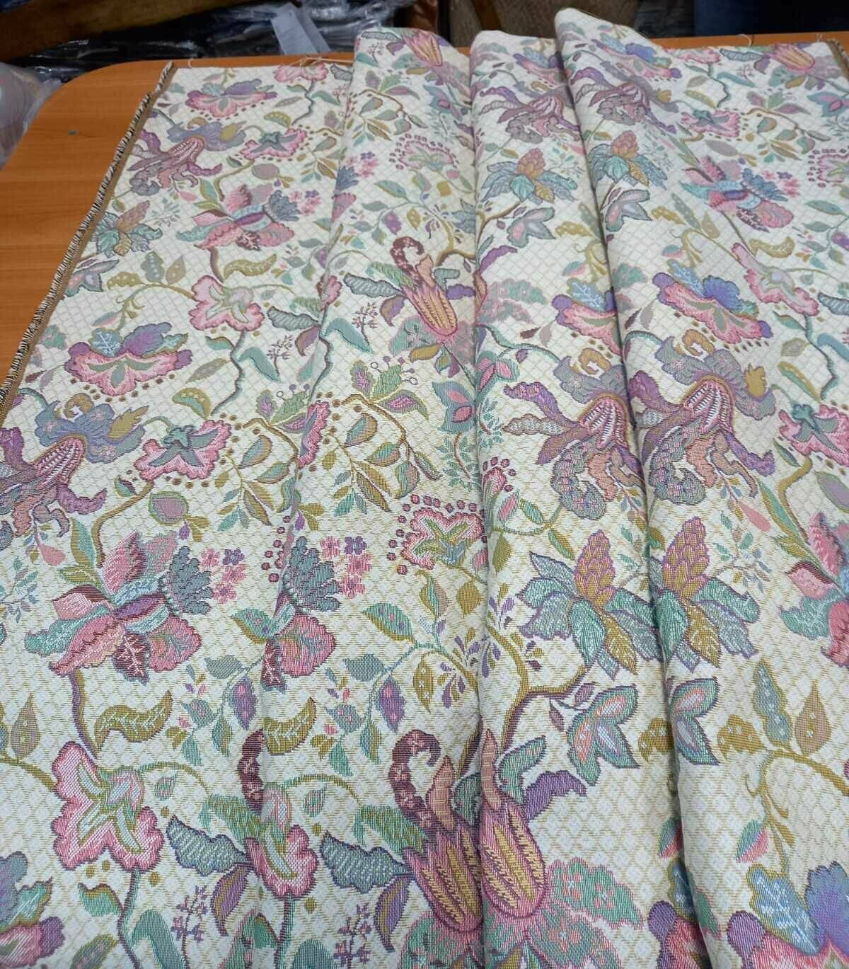 Ткань интерьерная гобелен "Вьюн". Длина отреза 2,5 метра. Гобелен