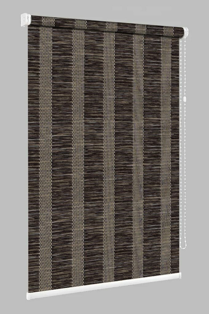 Рулонные шторы Джут венге 49х165 см