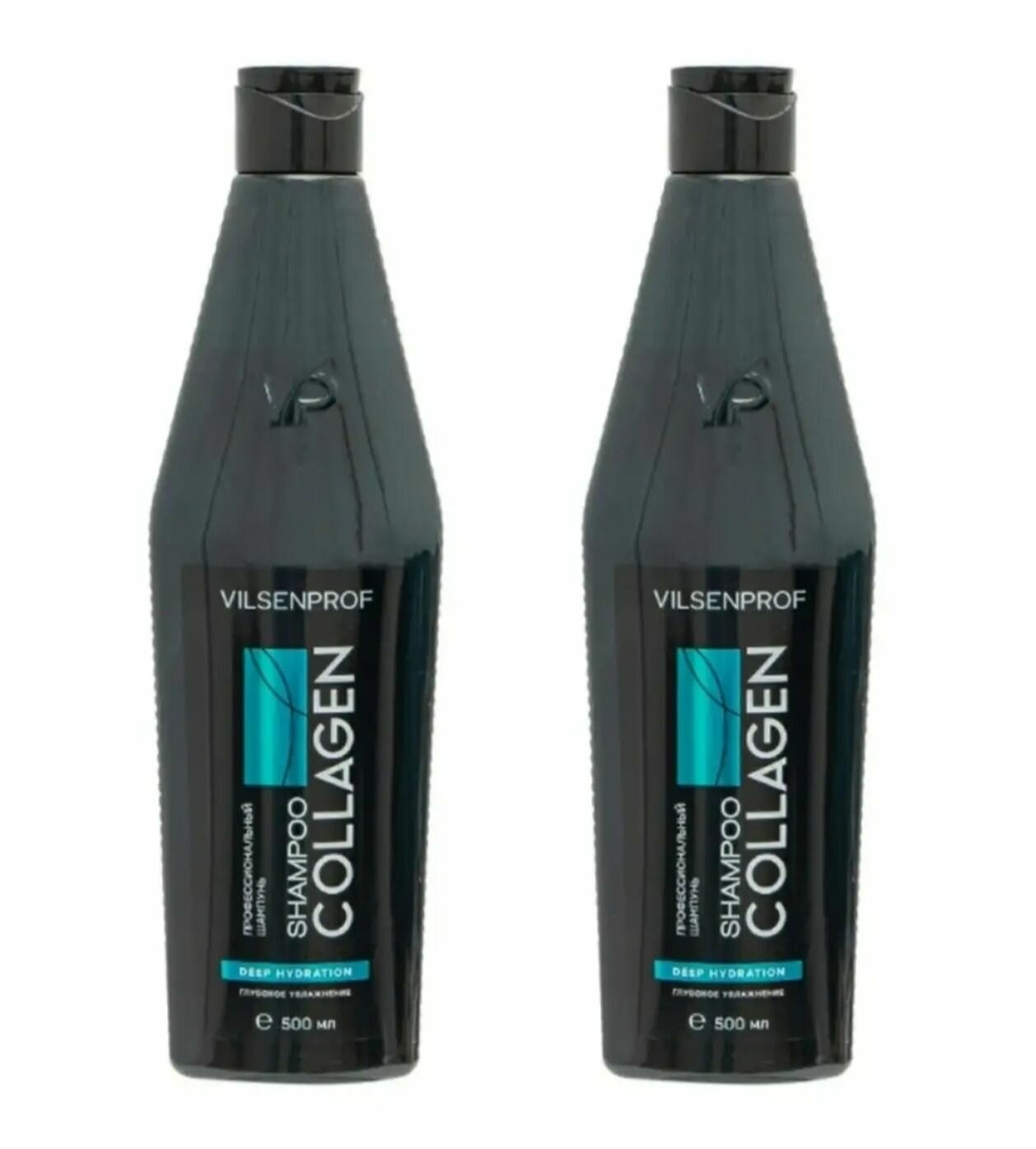VILSENPROF Профессиональный шампунь с коллагеном 2 шт по 500 мл.