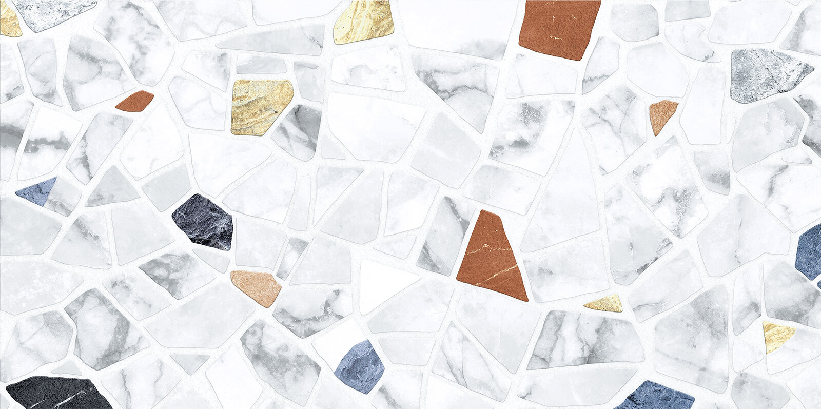 AltaCera Плитка Smalta Mix, 24,9x50 7,5 мм, арт. WT9SML55 (цена за 1.494 м2)