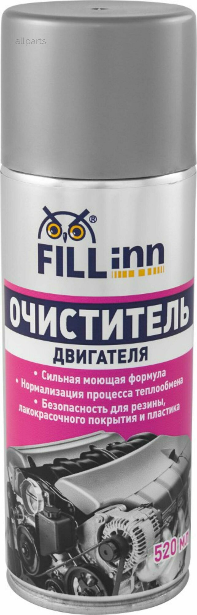 FILLINN FL016 Очиститель двигателя аэрозоль 520 мл FILLinn FL016 FILLinn FL016