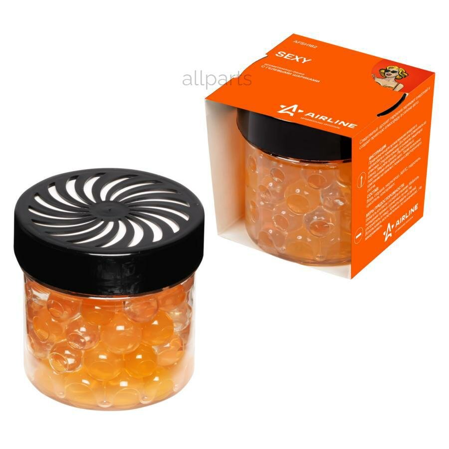 AIRLINE AFSH182 Ароматизатор-банка с гелевыми шариками sexy (AFSH182)