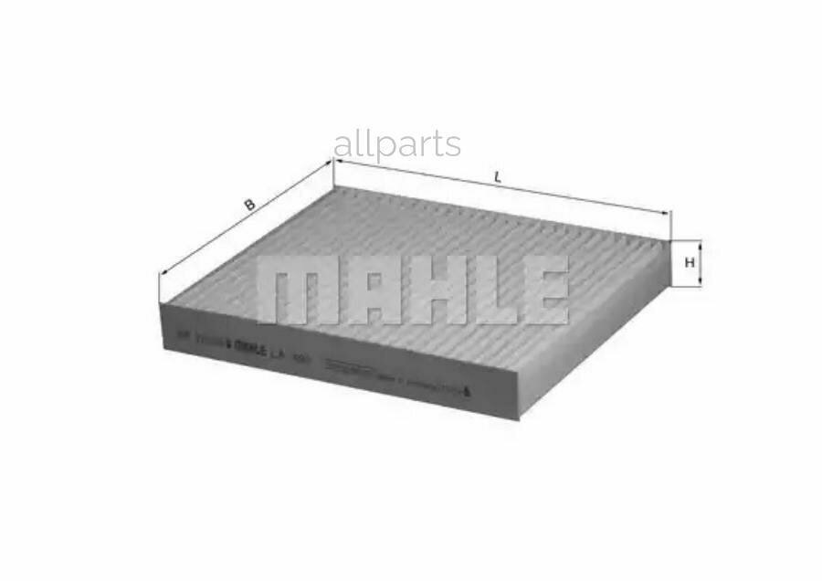 MAHLE LA493 Фильтр салонный