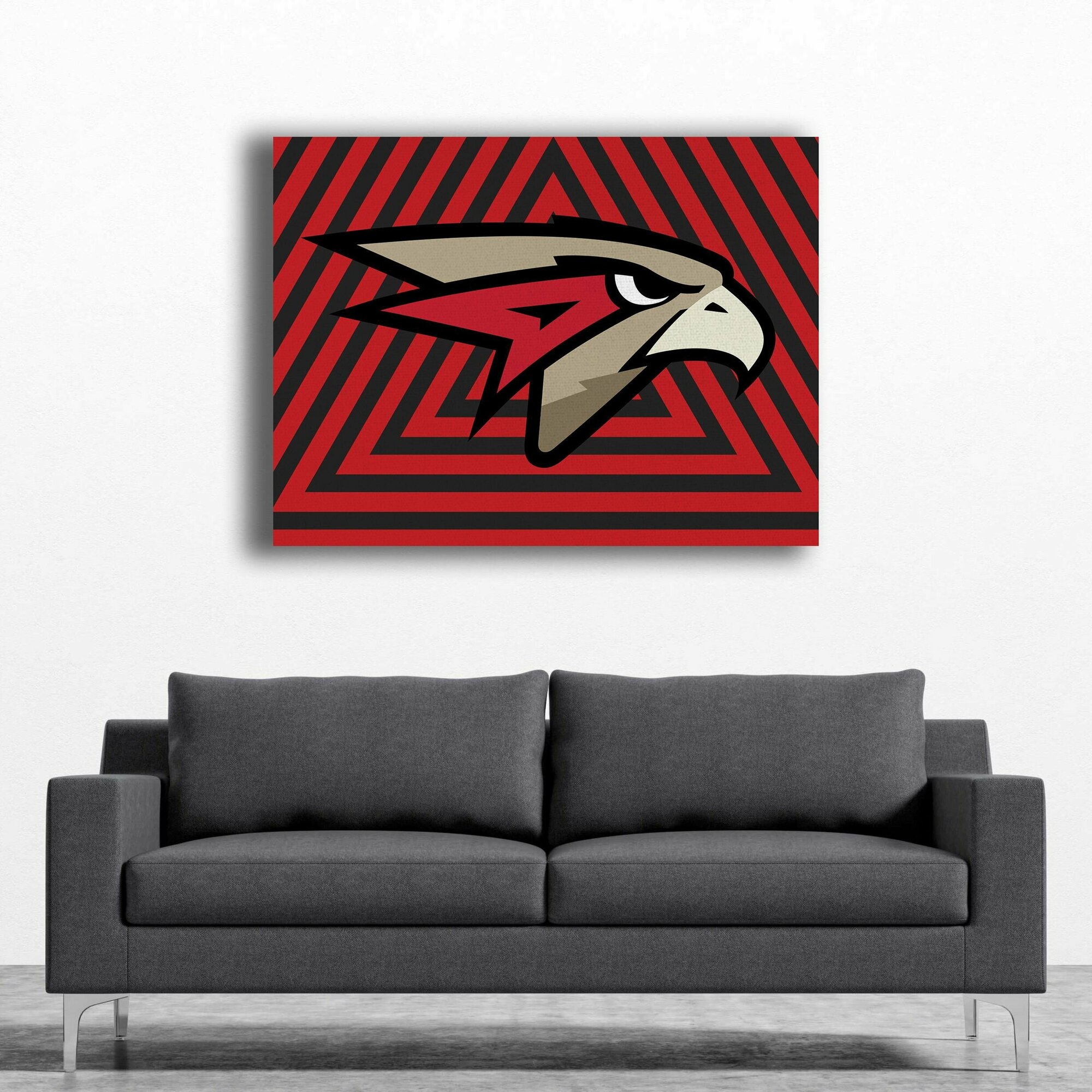 Интерьерная картина на холсте / Хоккей / Авангард 50*70