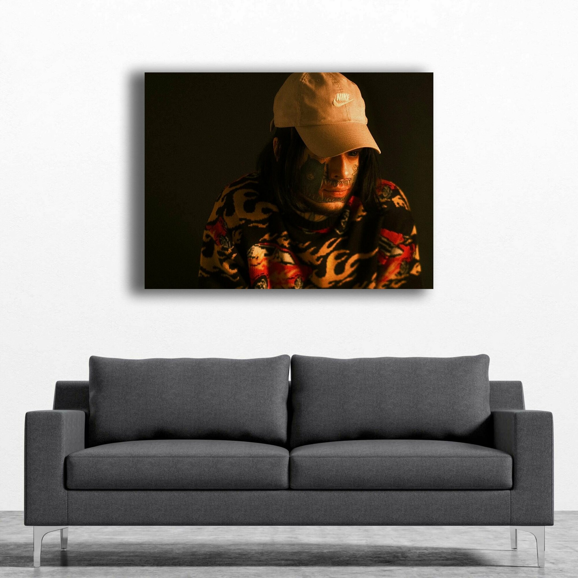 Интерьерная картина на холсте / Кишлак / 50*70