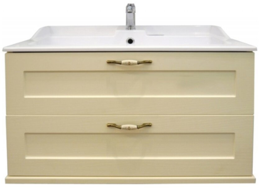 Тумба с раковиной Акватон Леон 80 подвесная