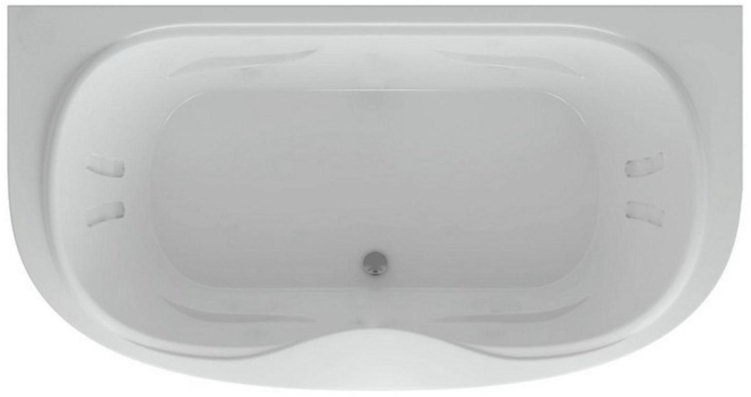 Акриловая ванна Aquatek Мелисса 180x95 MEL180-0000031 вклеенный каркас