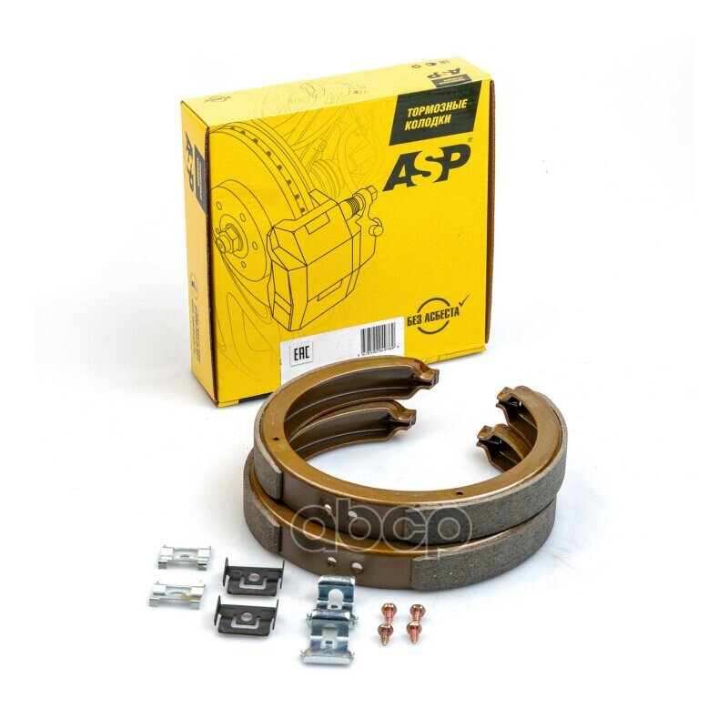 Задние тормозные колодки ASP арт. K340101