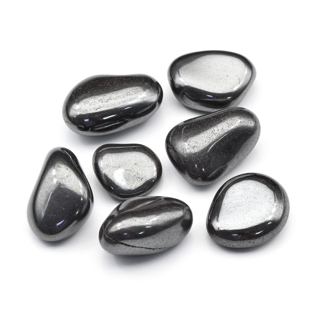 Гематит галтовка фракция 20-35мм, упаковка 200г (L) .