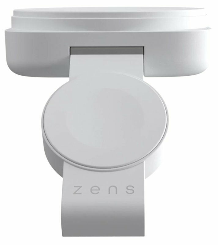 Зарядное устройство для путешествий Zens 2-in-1 MagSafe + Watch travel charger 20W. Цвет: белый