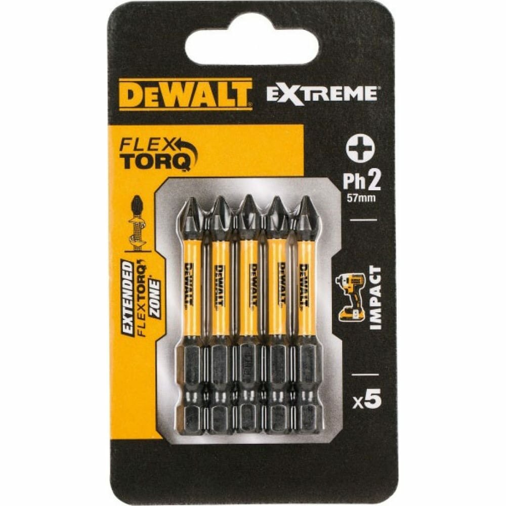 Ударные биты Dewalt DT7998T IMPACT Torsion