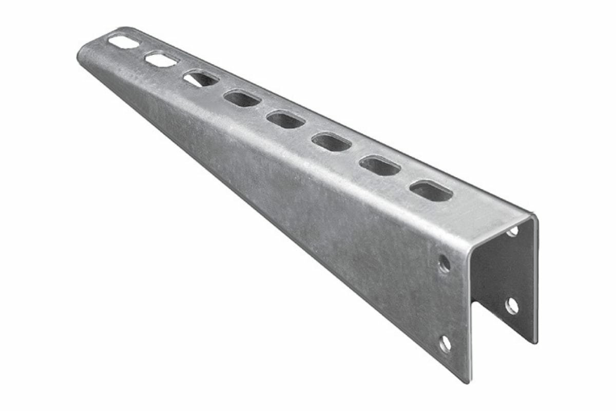 Консоль для стен "Прочие", оцинкованная сталь, винтовое крепление, 27х3.5 см