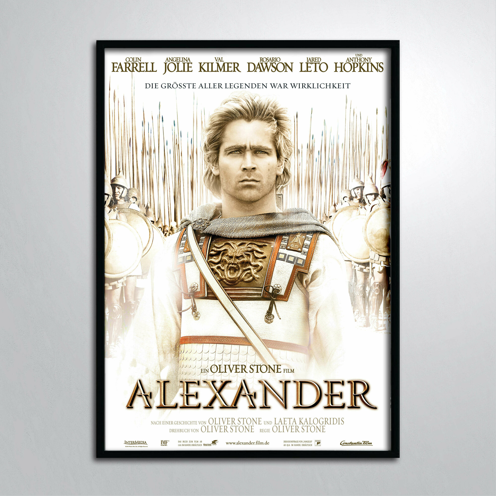 Постер без рамы/Александр Колин Фаррелл Alexander