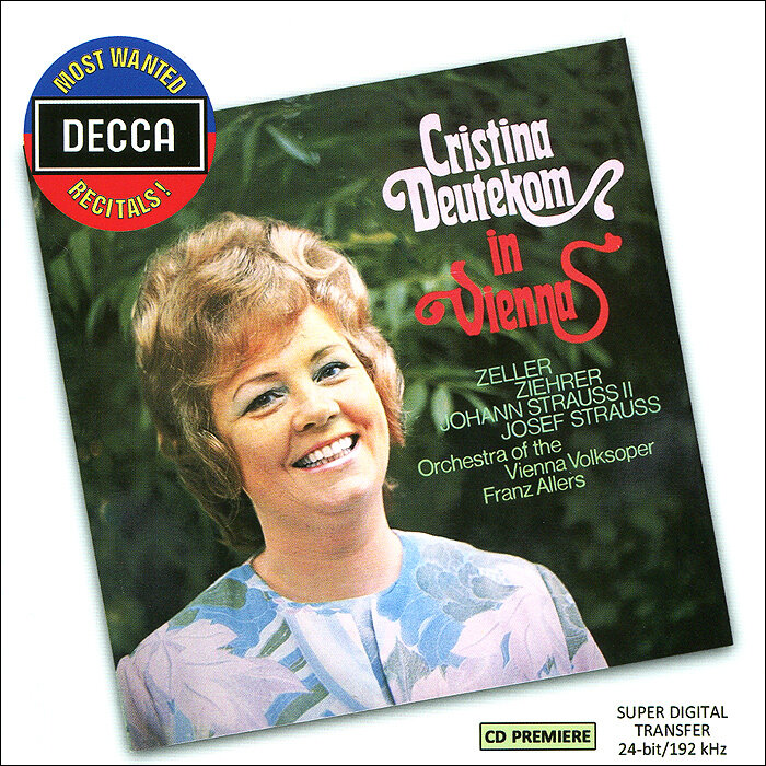 Deutekom in Vienna Decca Most Wanted Recitals Vol. 15 (1 CD)