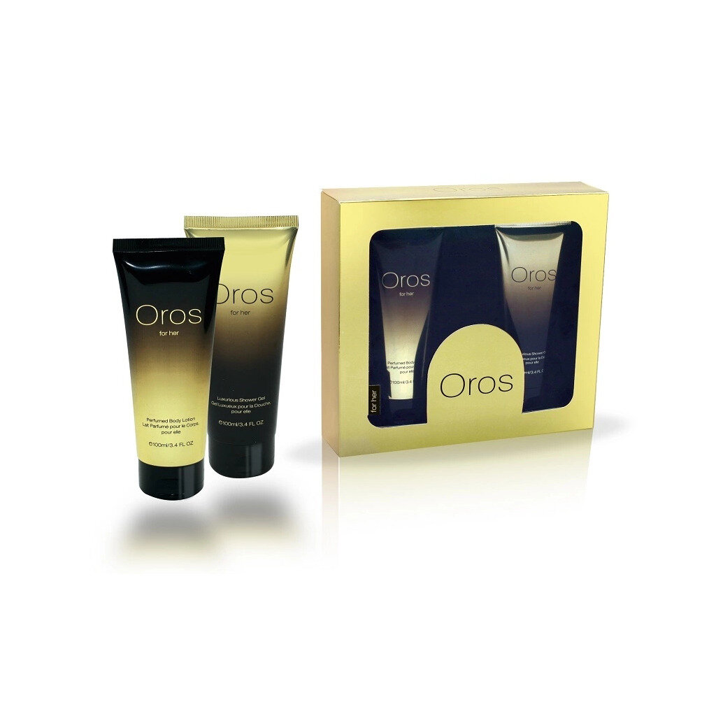 Armaf Oros pour Femme набор гель для душа 100 мл + лосьон для тела 100 мл / Армаф Орос Пур Фем