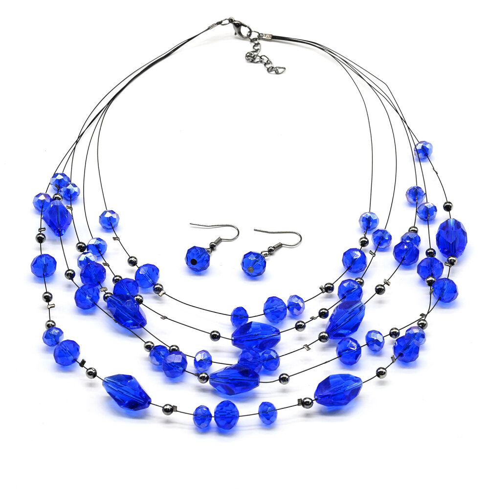 Колье, циркон