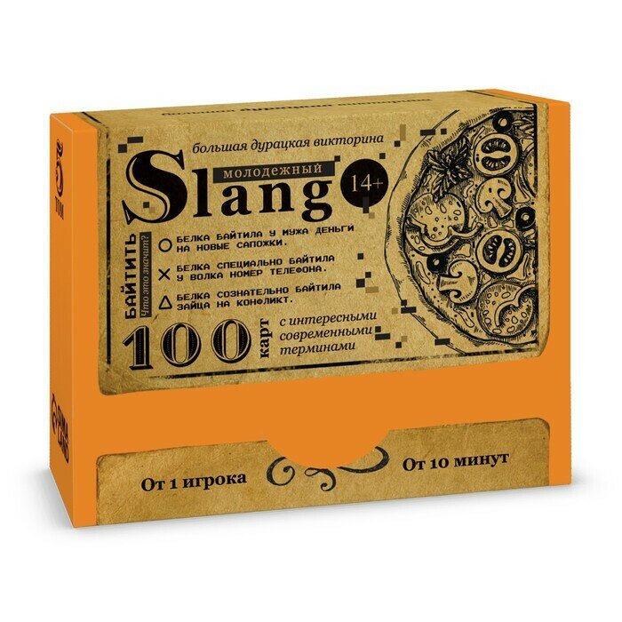 Настольная игра Проф-Пресс Молодежный slang