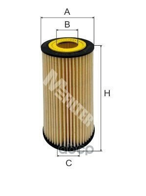 Фильтрующий элемент масла! MB W210/W211/W220 3.0CDi/3.2CDi 99> M-Filter арт. TE4048