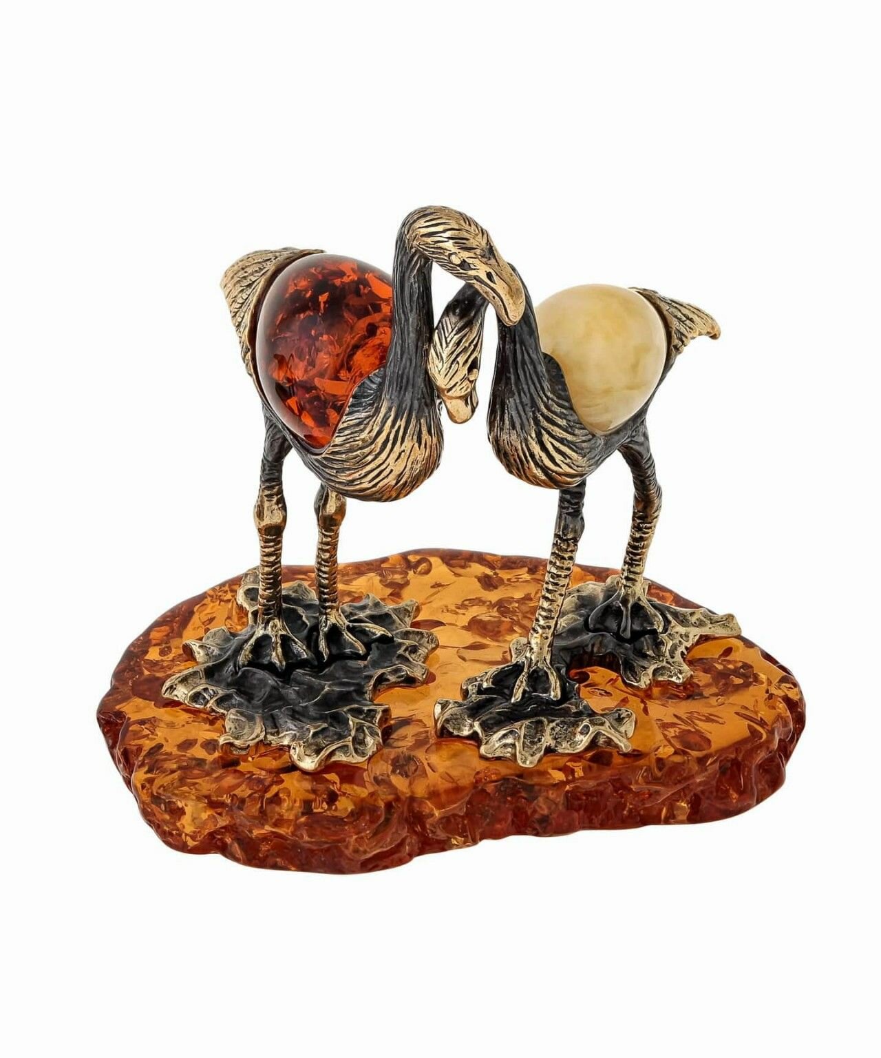 Статуэтка Птицы Фламинго Пара 1548