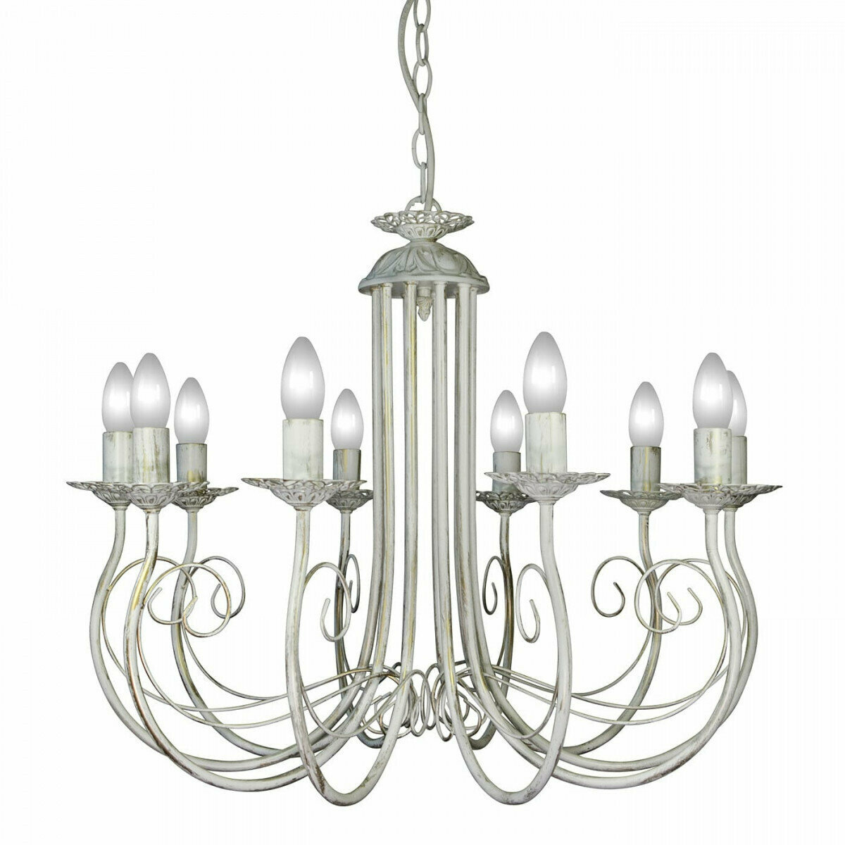 Люстра подвесная большая Петрасвет Россия S1063-10