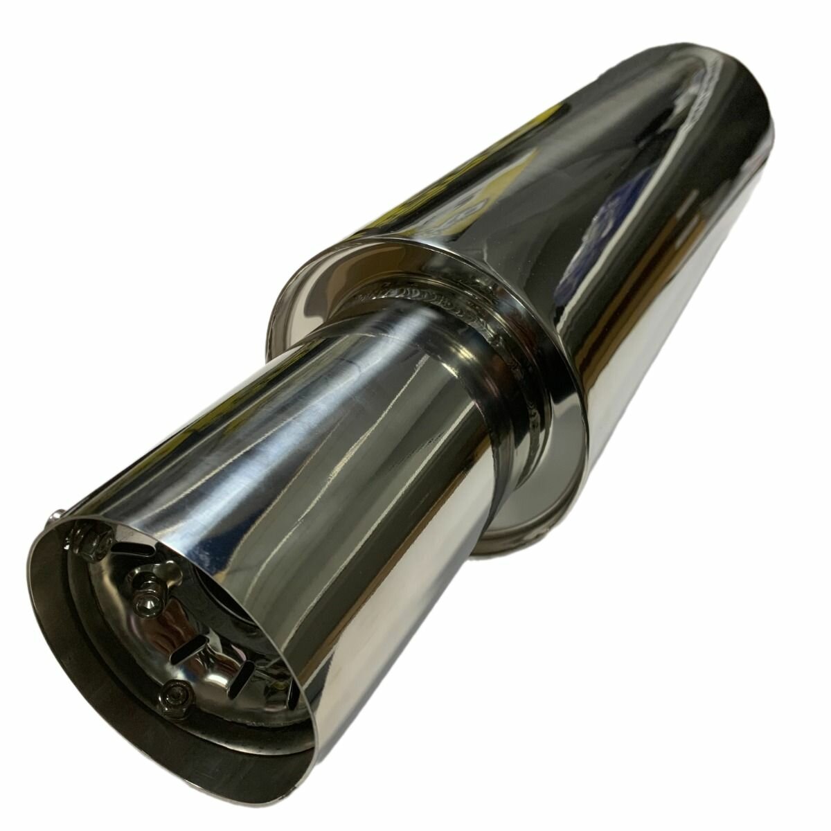 Глушитель прямоточный, спортивный HJ-A119 (нержавеющая сталь)