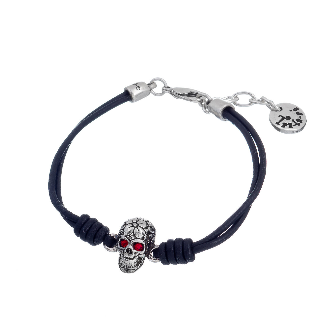 Браслет-цепочка, кожа