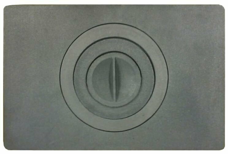 Плита для печи П 1-9 с одним отв. под конфорки 1-2-3, L 510