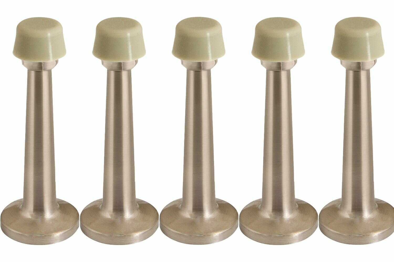 Упор дверной Fuaro (Фуаро) настенный DS-15 SN матовый никель (комплект 5 штук)