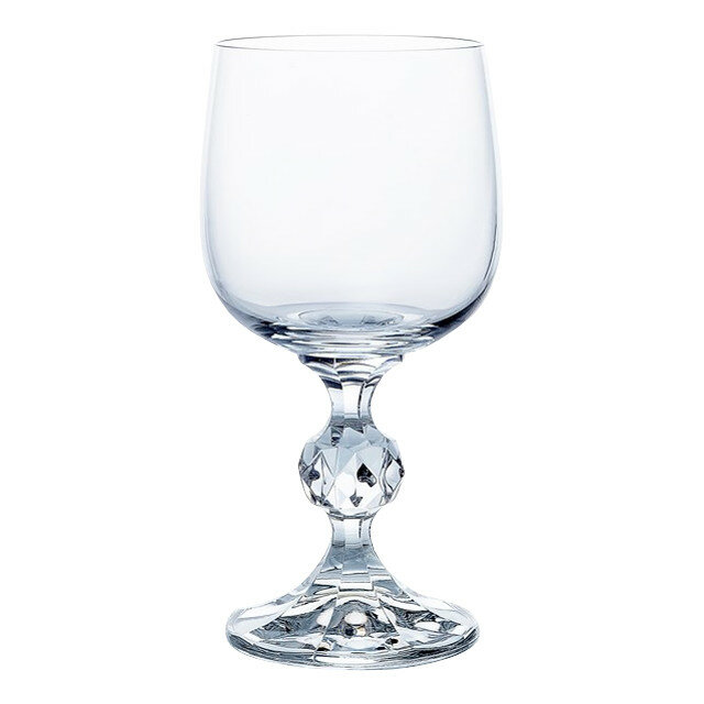 CRYSTALEX Клаудия бокалы для вина 6 шт 190 мл стеклянные изделия из прозрачного стекла