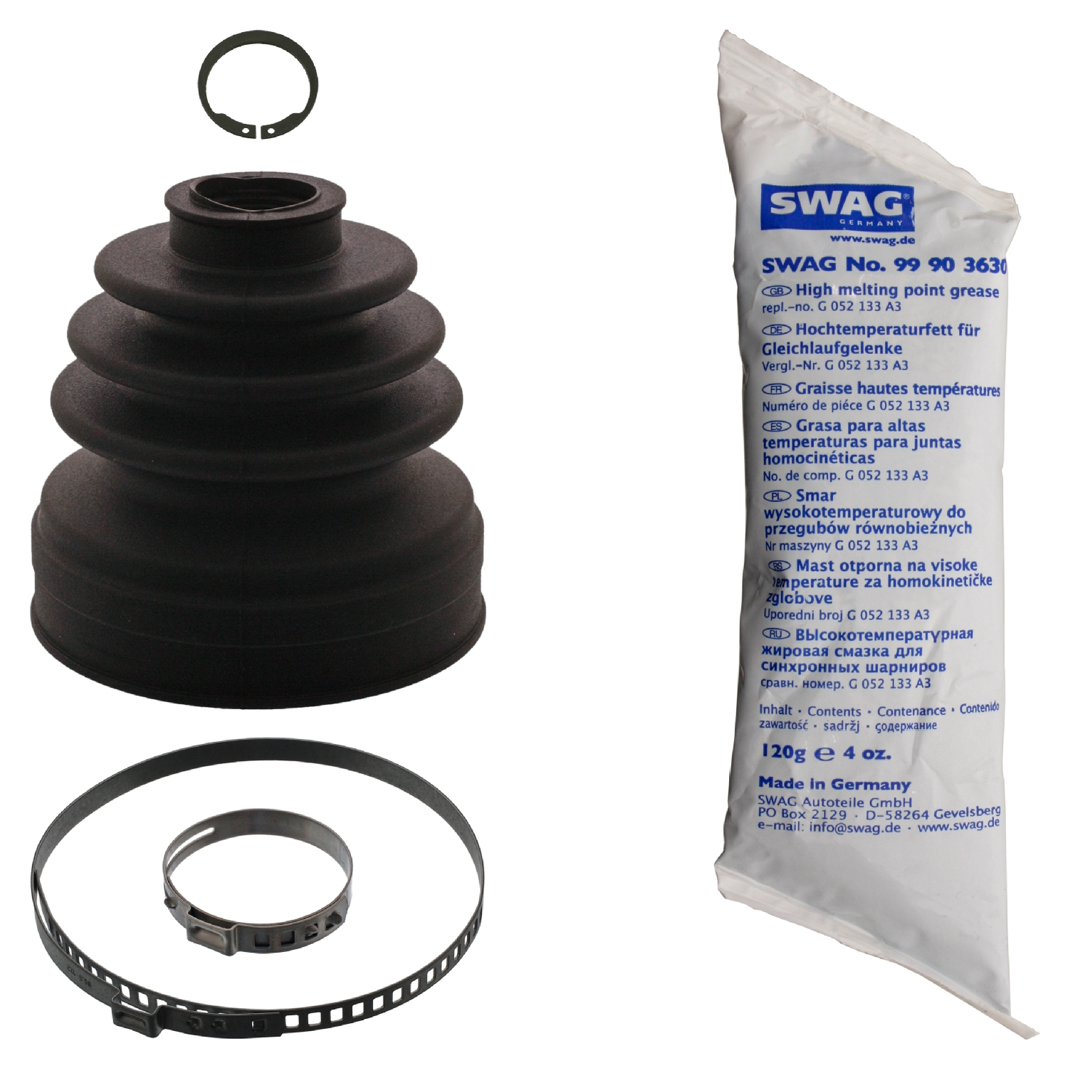 SWAG 30939239 (1K0498201C / 1K0498201CSK / 30939239_SW) к-кт пыльников Audi (Ауди) a3 (8p) 1.6 2003-2013