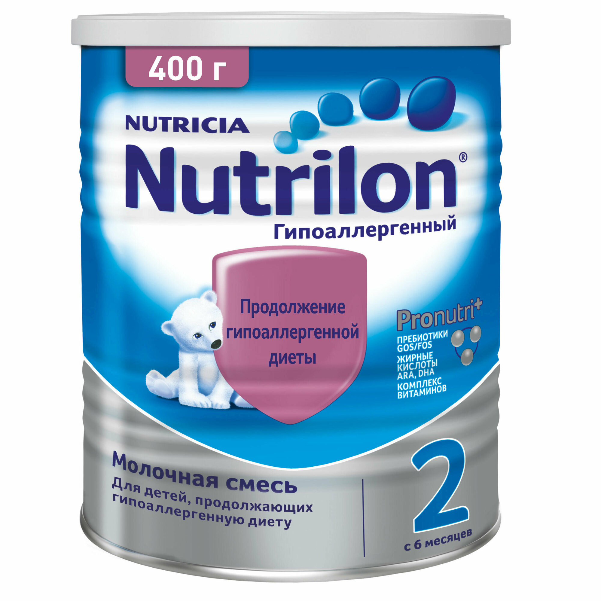Молочная смесь Nutrilon ГА 2 с 6 мес, 400г