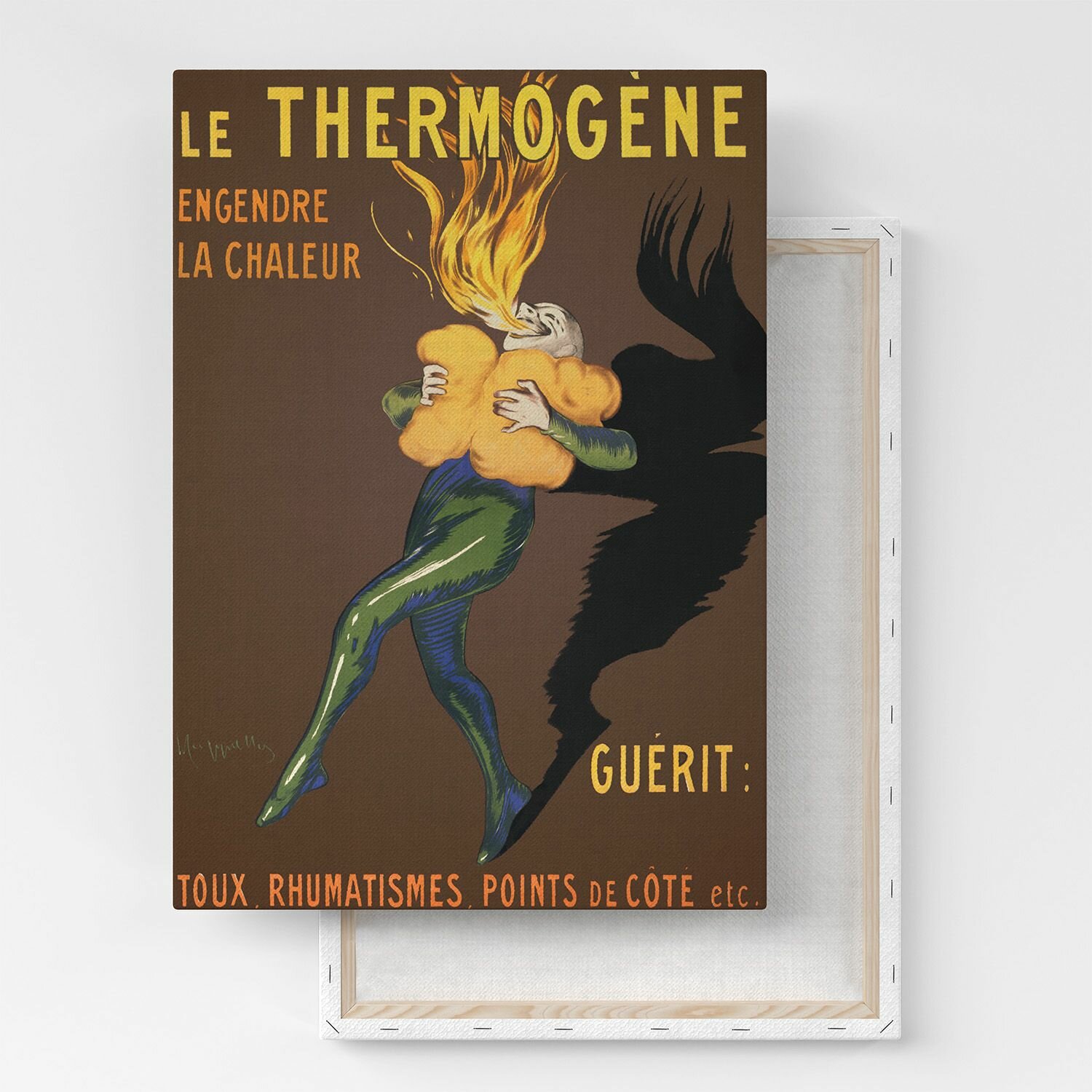 Картина на холсте, репродукция / Леонетто Каппьелло - Le Thermogene / Размер 80 x 106 см