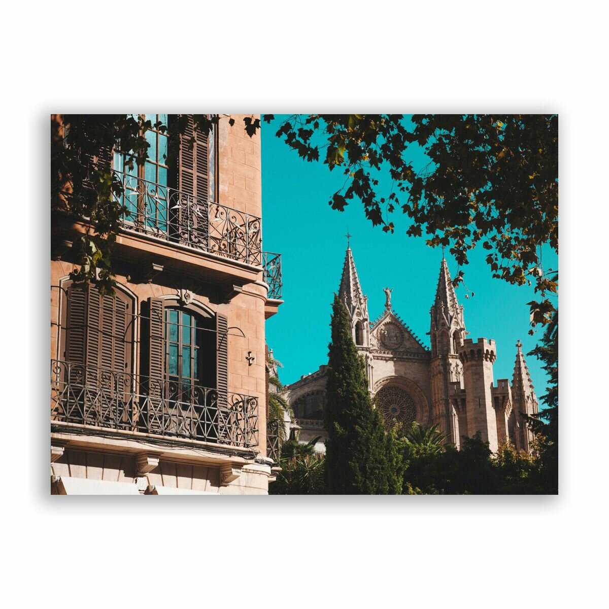 Постер, плакат на бумаге / Испания / Размер 30 x 40 см