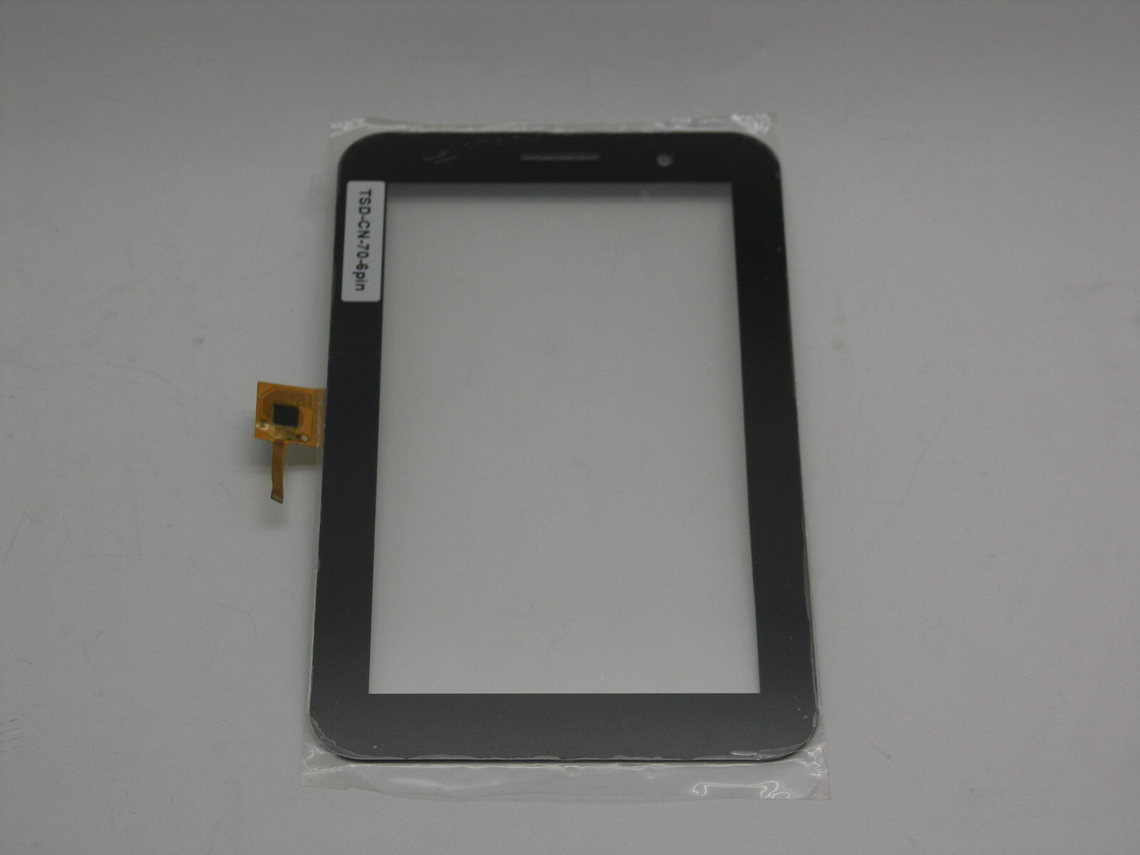 Тачскрин для китайских планшетов FPC-TPT-070-109-01 7.0 6 pin, black, TSD-CN-70-6pin
