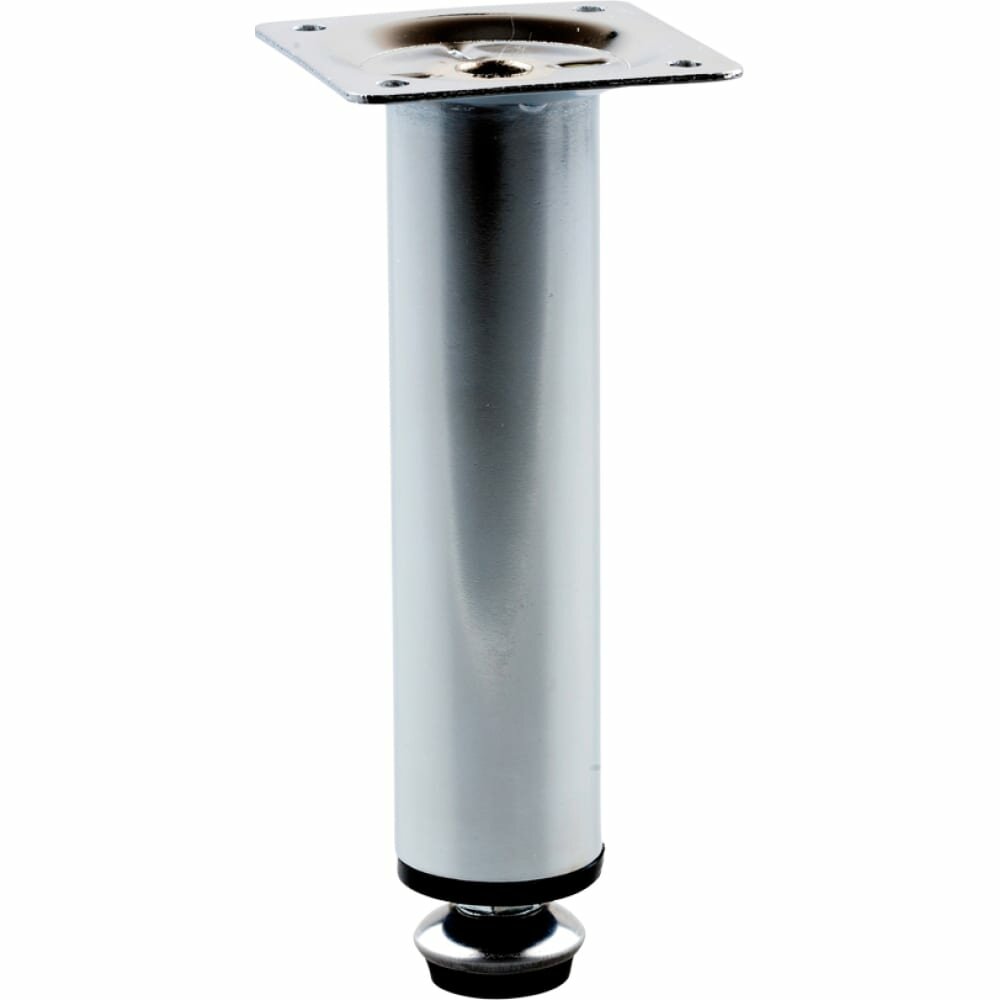 Мебельная регулируемая малая опора Lemax PROF 150 мм, матoвый xрoм N0010-150 SC