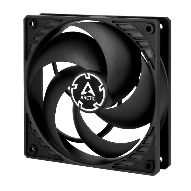Вентилятор 120x120x25 Arctic P12, 1800rpm, 0.20A, (черный), ACFAN00118A