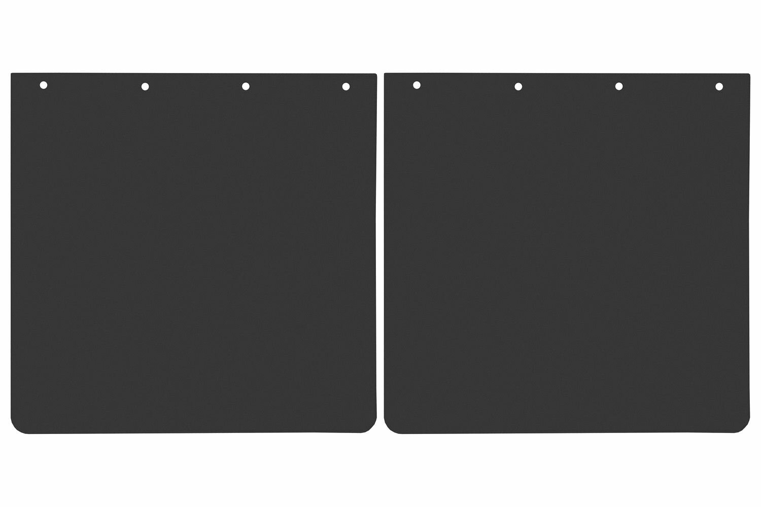 Брызговики задние подходят для крыла К-430 1/3 2 шт.(optimum) в пакете