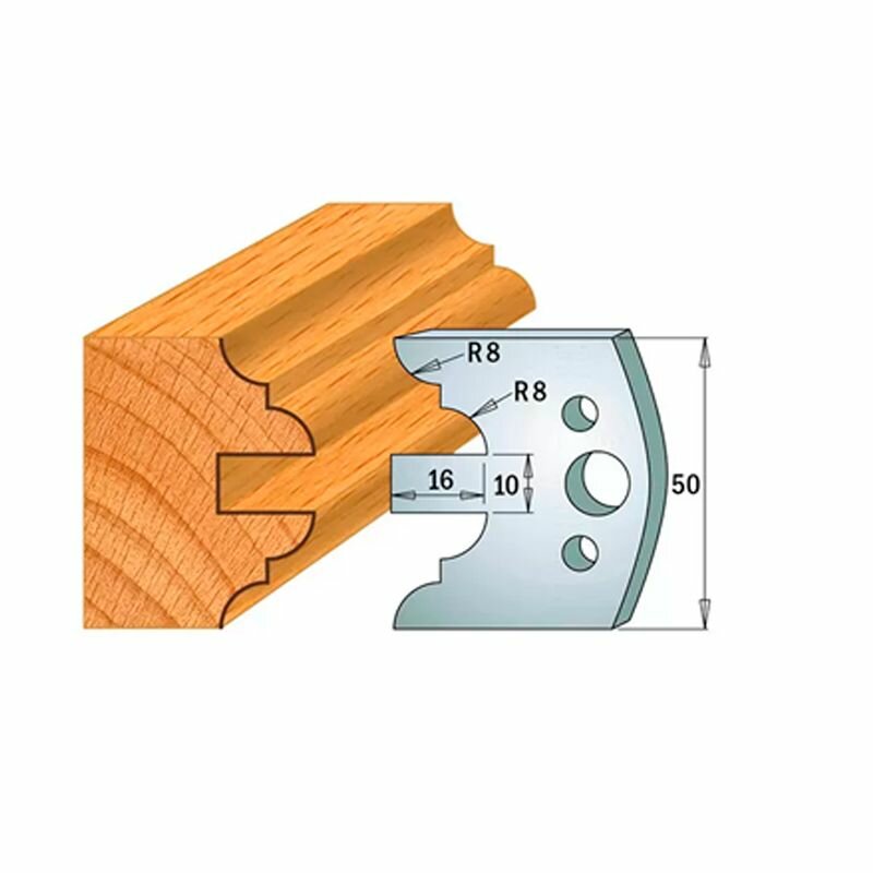 ROTIS Нож профильный 50mm для насадной фрезы 23 40069522