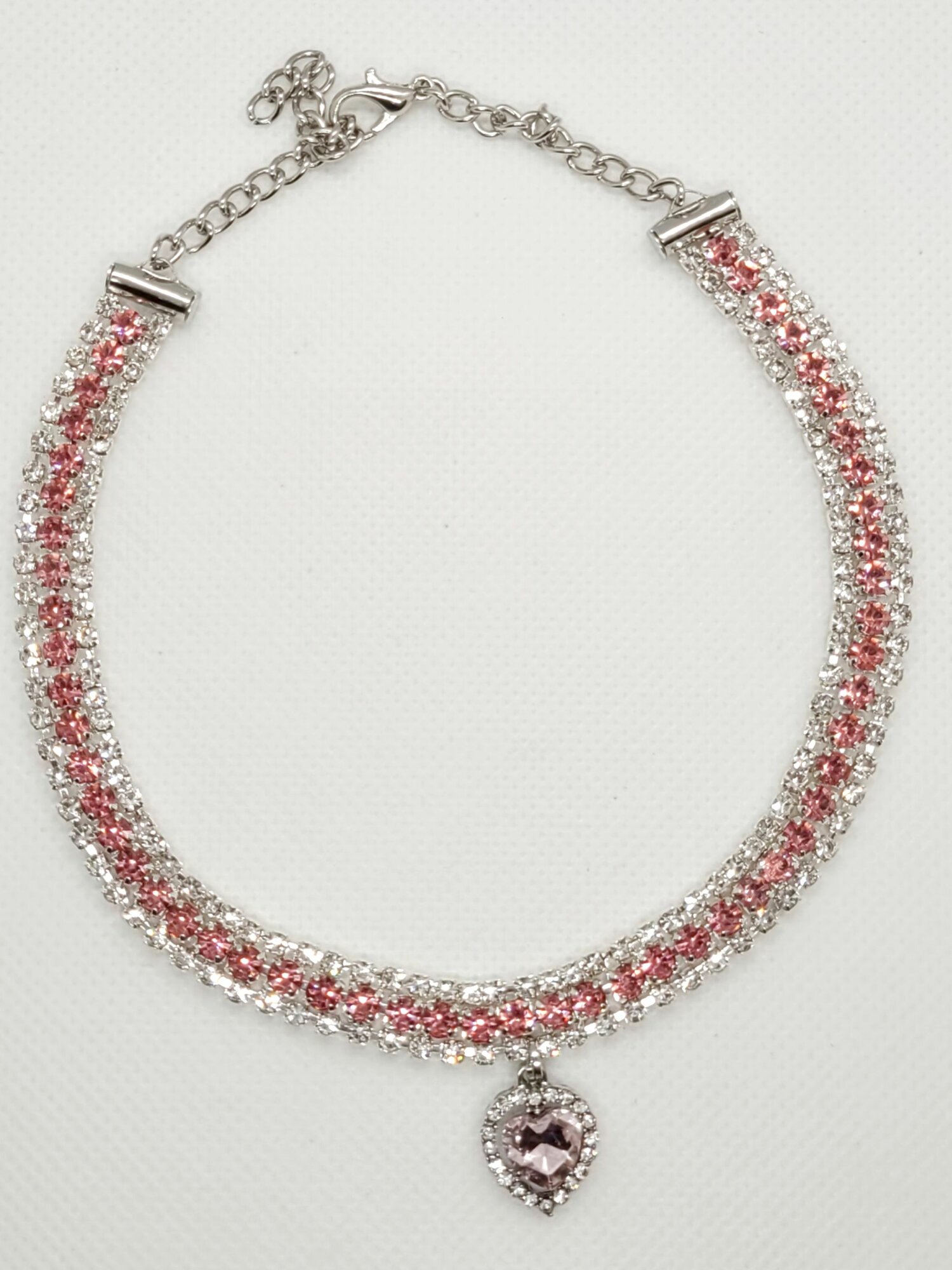 Комплект Ошейник декоративный для собак и кошек + браслет для хозяйки