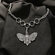 Колье Hope's jewelry, длина 39 см, серый металлик